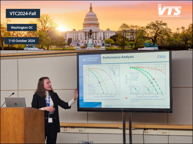 IDC work at VTC24-Fall - Institute for Digital Communications